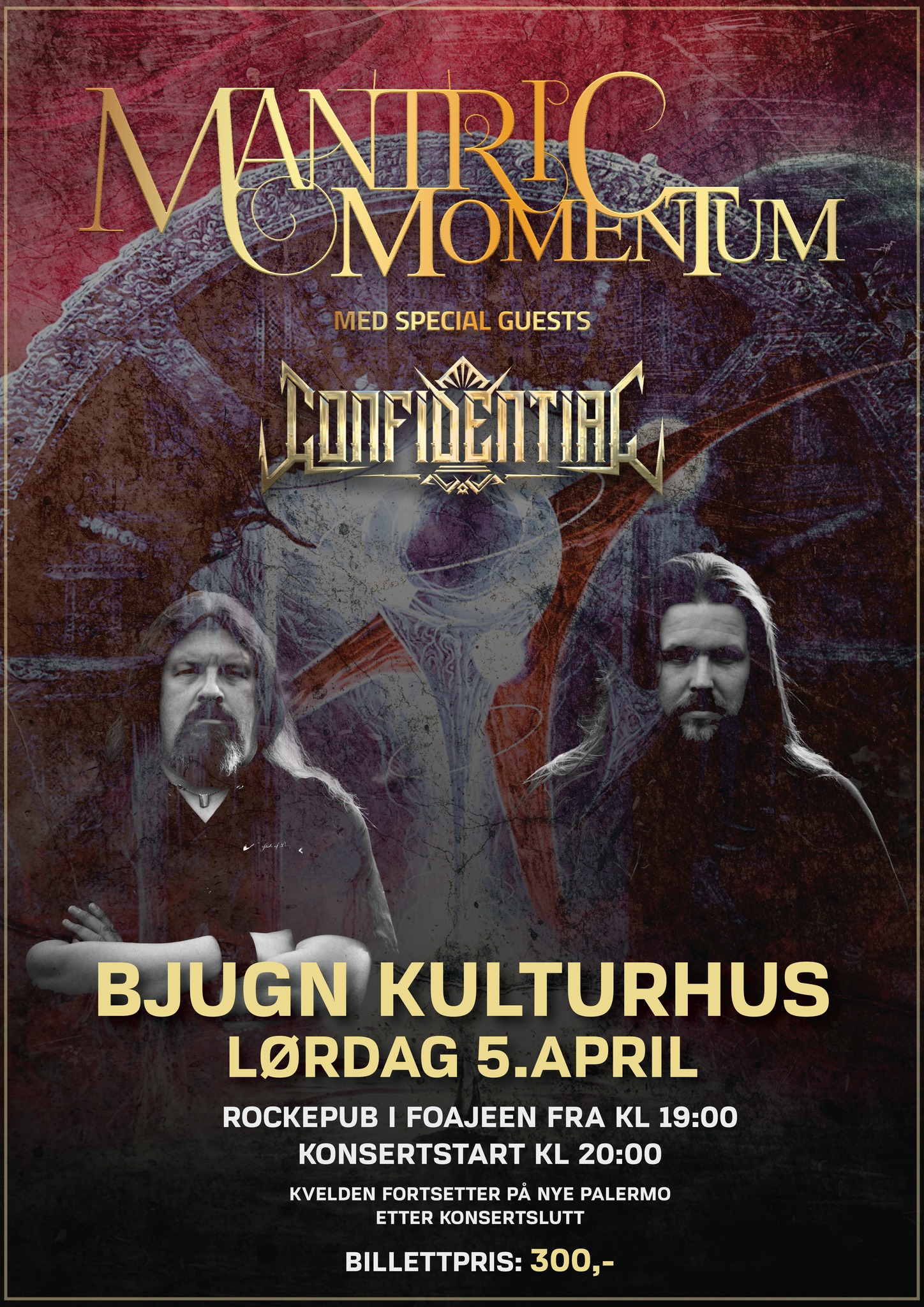 Mantric Momentum + Confidential (Bjugn, 05.04.25) – Heavymetal.no